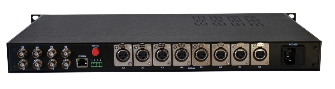 Broadcasting Video and Audio transmission over fiber optic